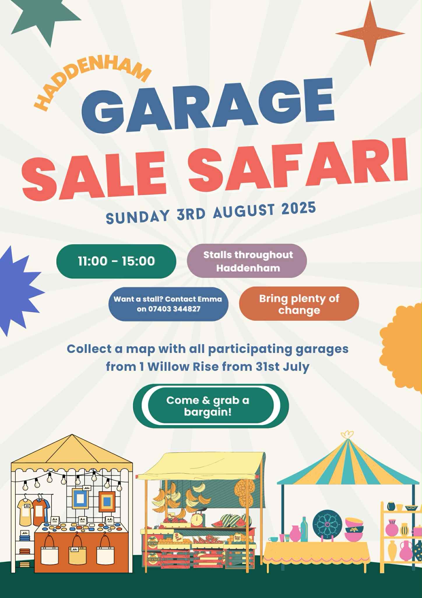 A Garage Sale Safari – Zero Carbon Haddenham